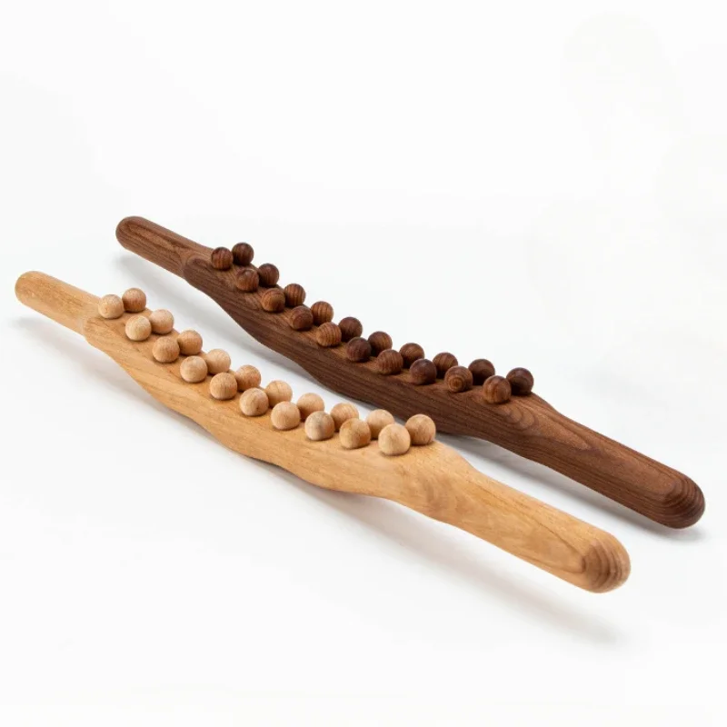 Wood-Therapy-Roller-Gear-Stick-Massage-Tool-Cellulite-Slimming-Roller ...