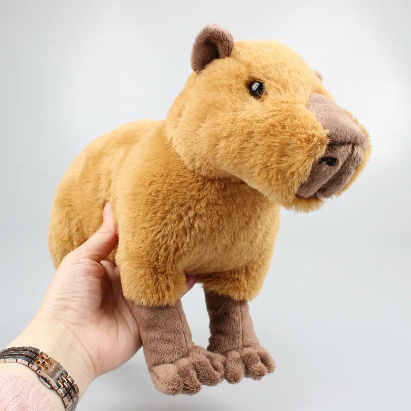 33cm-Simulation-Capybara-Plush-Toy-Kawaii-Capybara-Stuffed-Doll-Soft ...