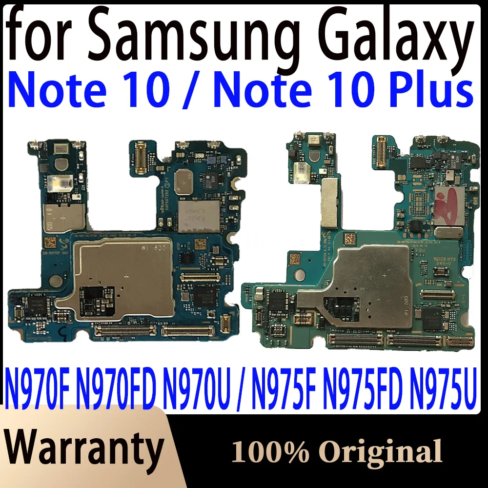 Placa base Original desbloqueada para Samsung Galaxy Note 10 N970F ...