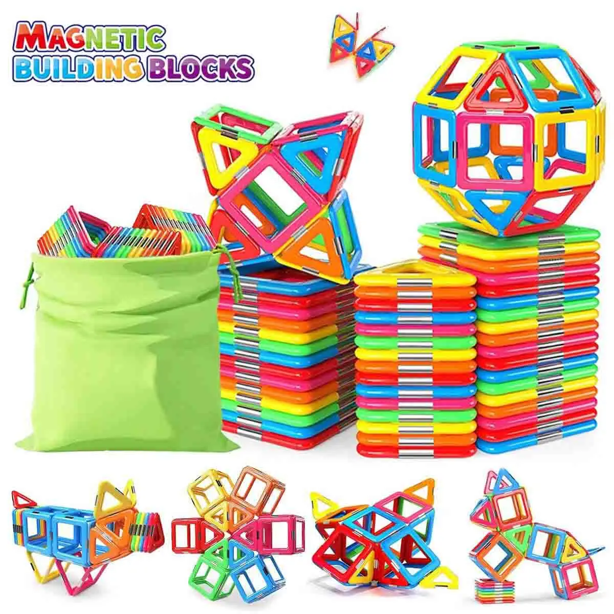 Extra-Large-Magnetic-Building-Tiles-Set-STEM-Learning-Tools-for-Kids ...