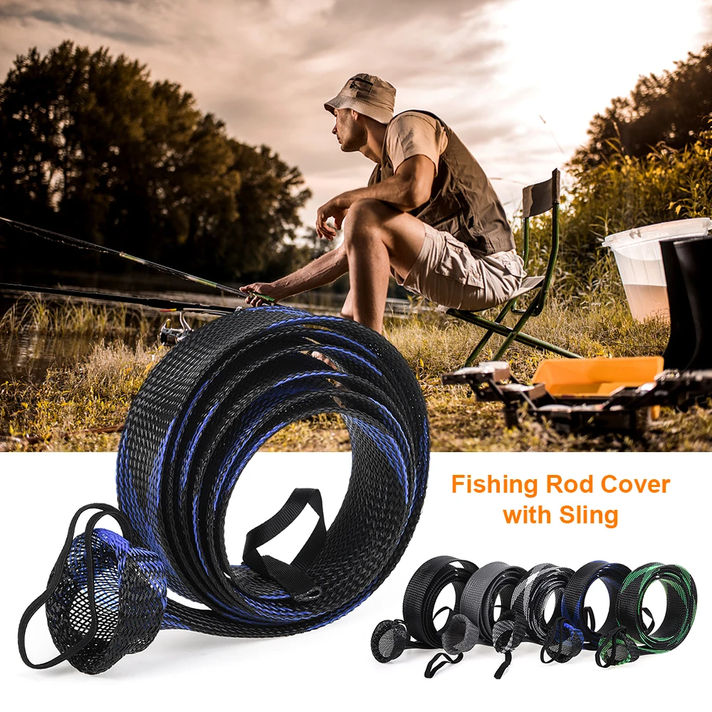 Fishing-Rod-Cover-Spinning-Rod-Sleeve-Cover-Fishing-Pole-Sock-Pole ...