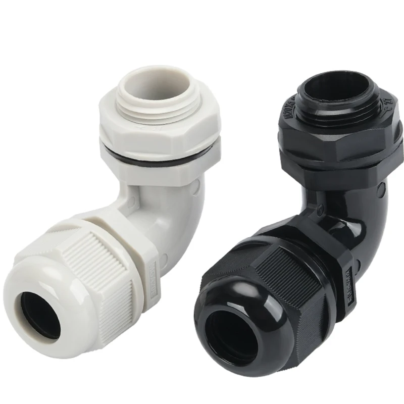 Choice Waterproof IP68 90 Degree Cable Gland M12 M16 M20 M25 M32 Joint ...