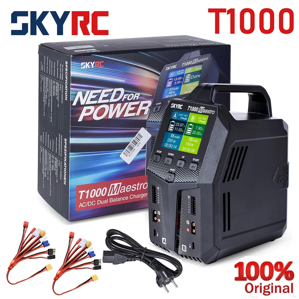 SKYRC T1000 Maestro Charger SK-100182 Lipo Battery Balance Charger ...