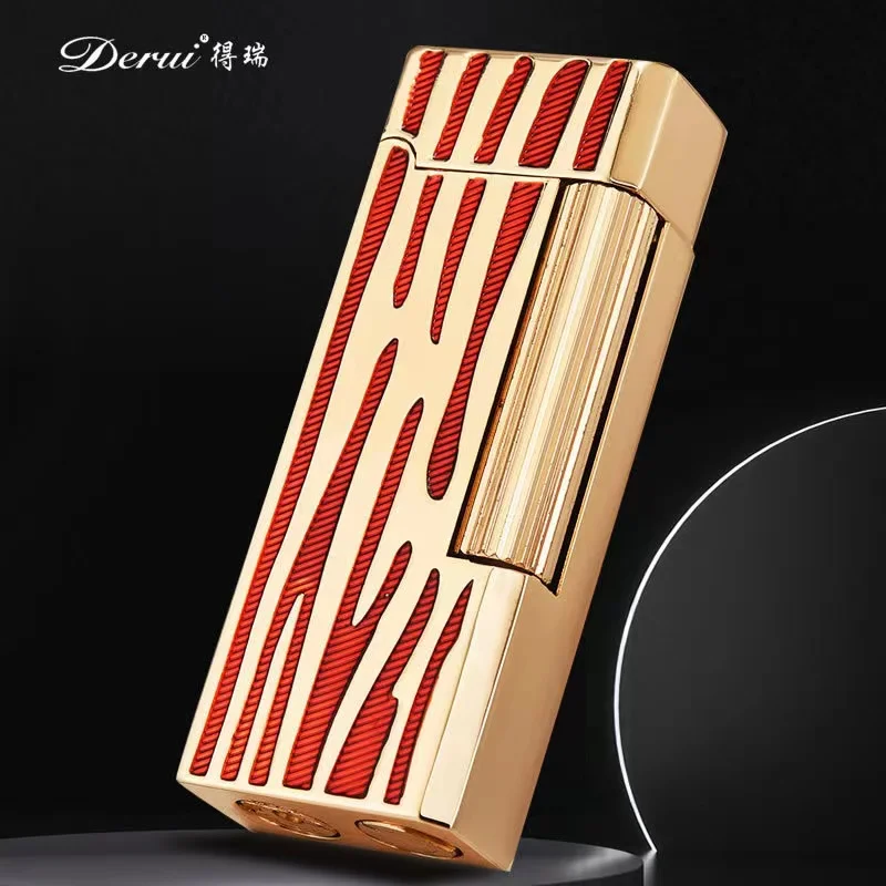 DERUI-Metal-Narrow-Edition-Butane-Gas-Lighter-Side-Grinding-Wheel ...