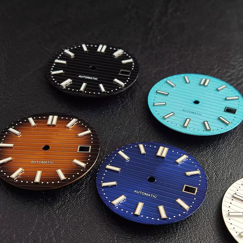 Green-Luminous-Dial-29-7mm-Watch-Dial-Fits-NH-35-NH36-Movement-Nautilus ...