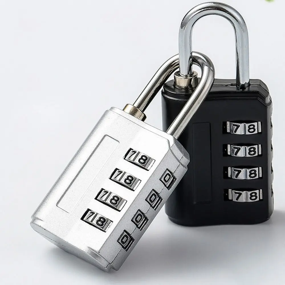 Dormitory 4 Digit Number Combination Pad Lock Padlock Outdoor Travel ...
