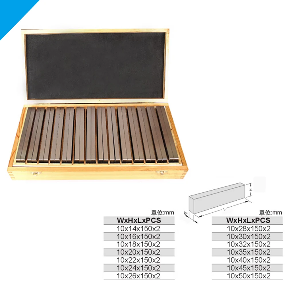 28-Pieces-10MM-Parallel-Horn-Pad-Table-Vise-Parallel-Plate-Equal-Height ...