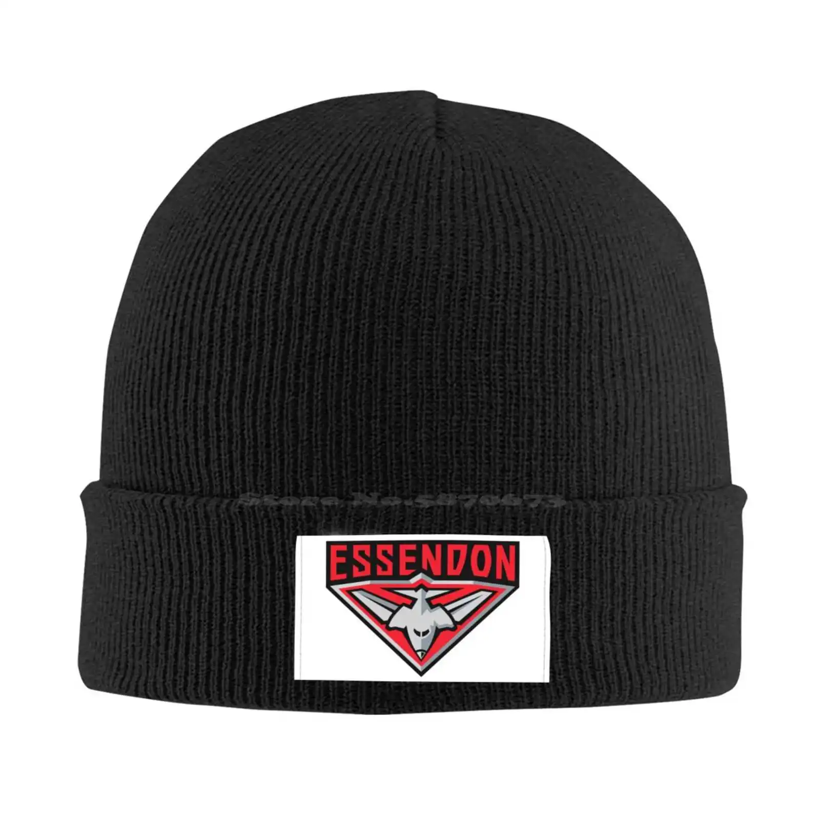 Essendon Bombers Top Quality Logo Casual Soft Cap Beanie Knit Hat ...
