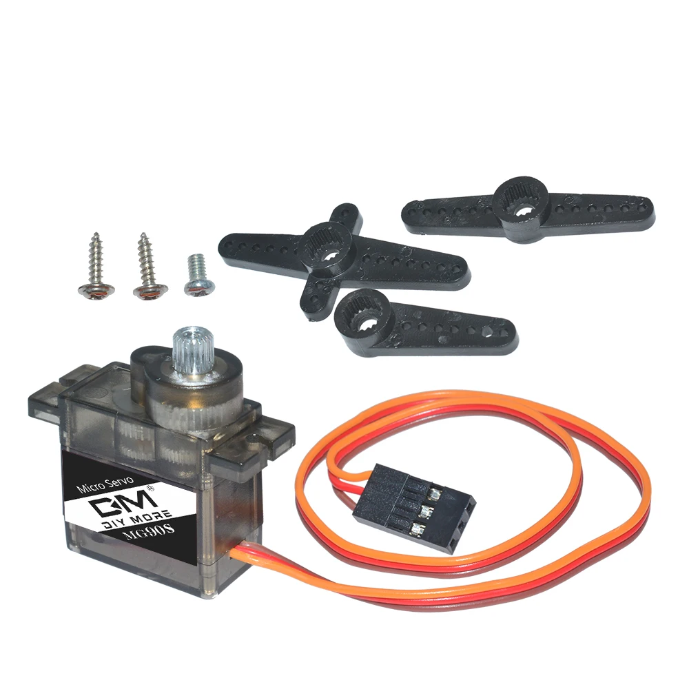 1pcs MG90S Metal Gear Digital 9g Servo For Rc Helicopter Plane Boat Car ...