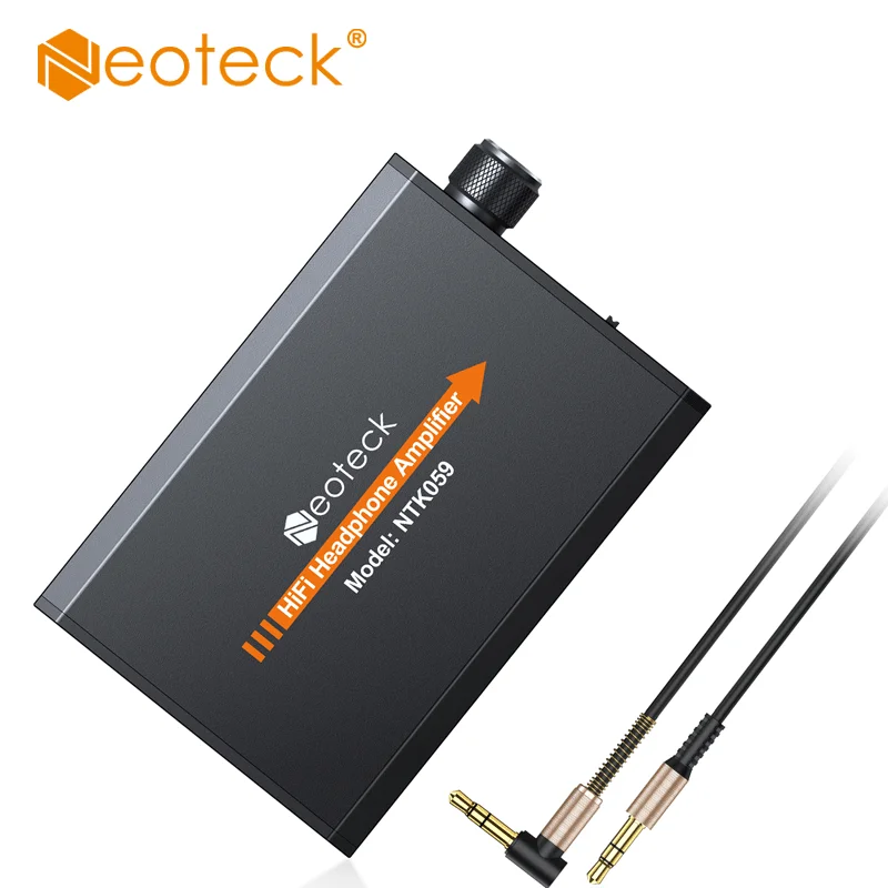 Neteck-amplificador Portátil Para Fone De Ouvido, Portátil, Entrada Aux ...