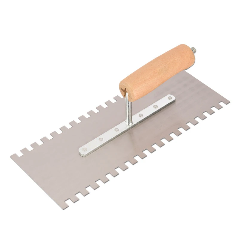 Tile-Tool-Notched-Plastering-Trowel-Stainless-Steel-Tiling-Tooth ...