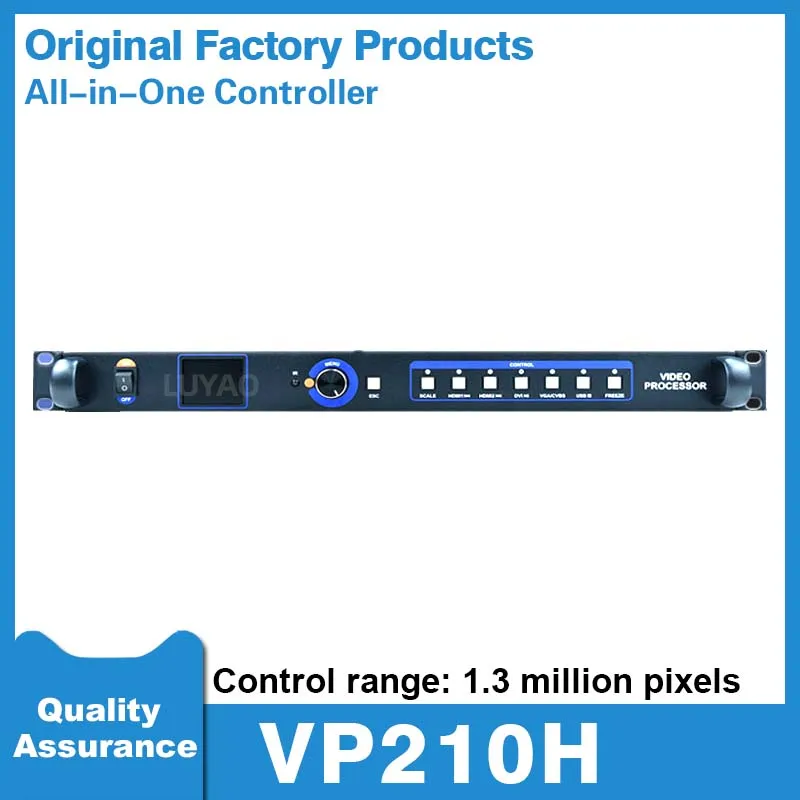 LED Display Screen Video Processor HD-VP210H Full Color HUB75 LED Panel ...