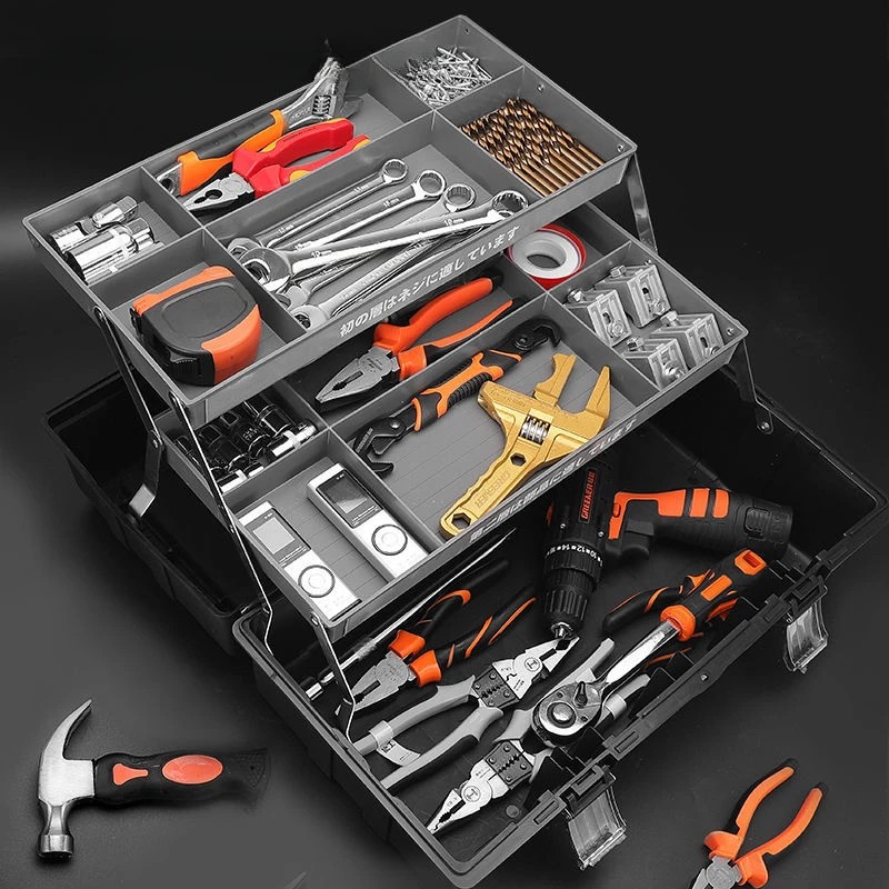 Organizer-Tool-Boxs-Electrician-Storage-Tool-Box-Car-Mechanic ...