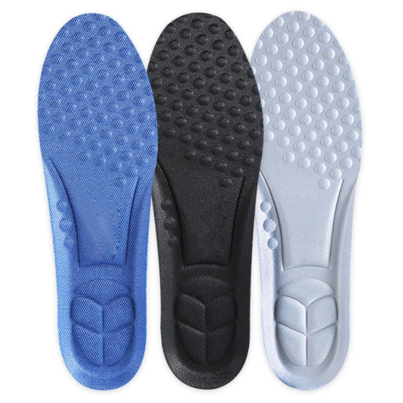 New 1 Pair Sport Running Soft Insoles For Feet Man Women Orthopedic Pad ...
