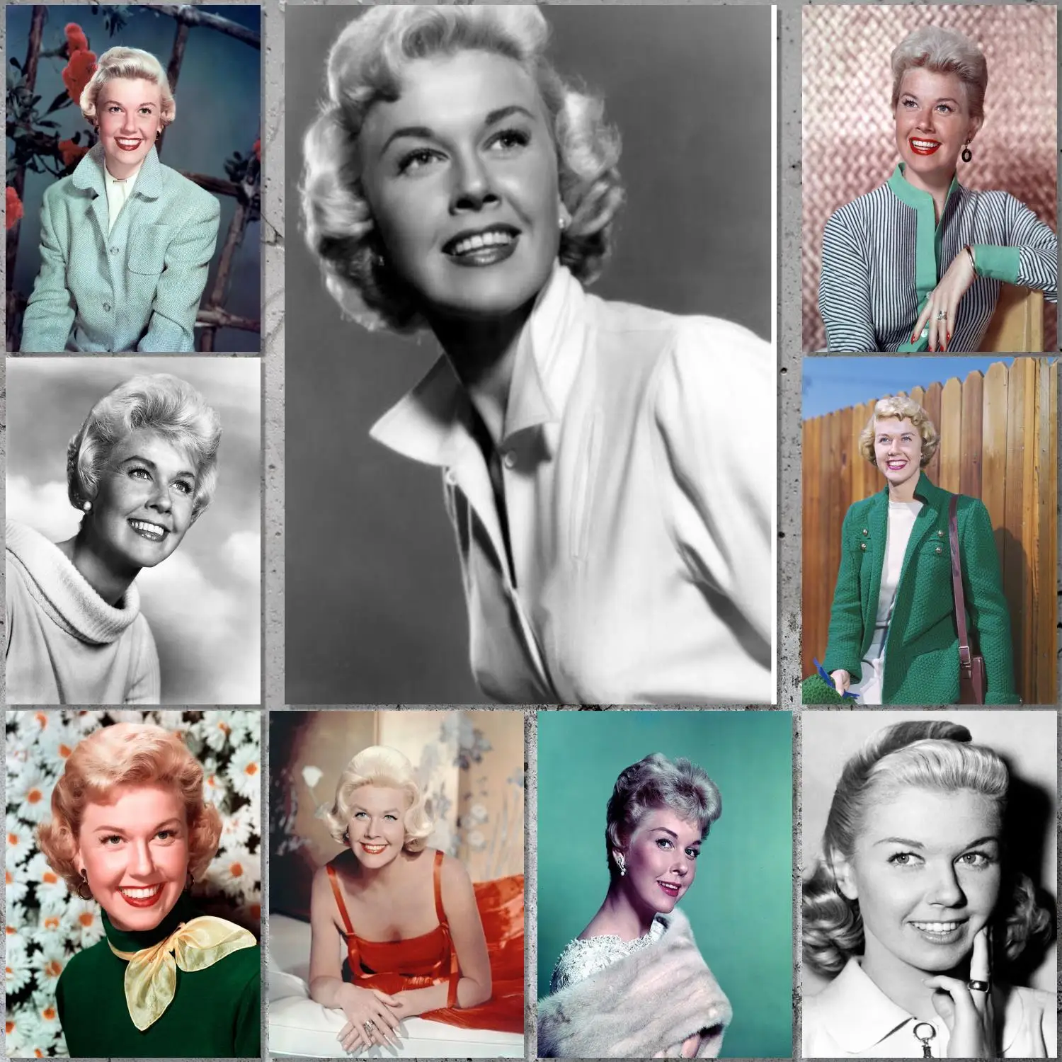 Doris-Day-Poster-Canvas-Art-Poster-and-Wall-Art-Picture-Print-Modern ...