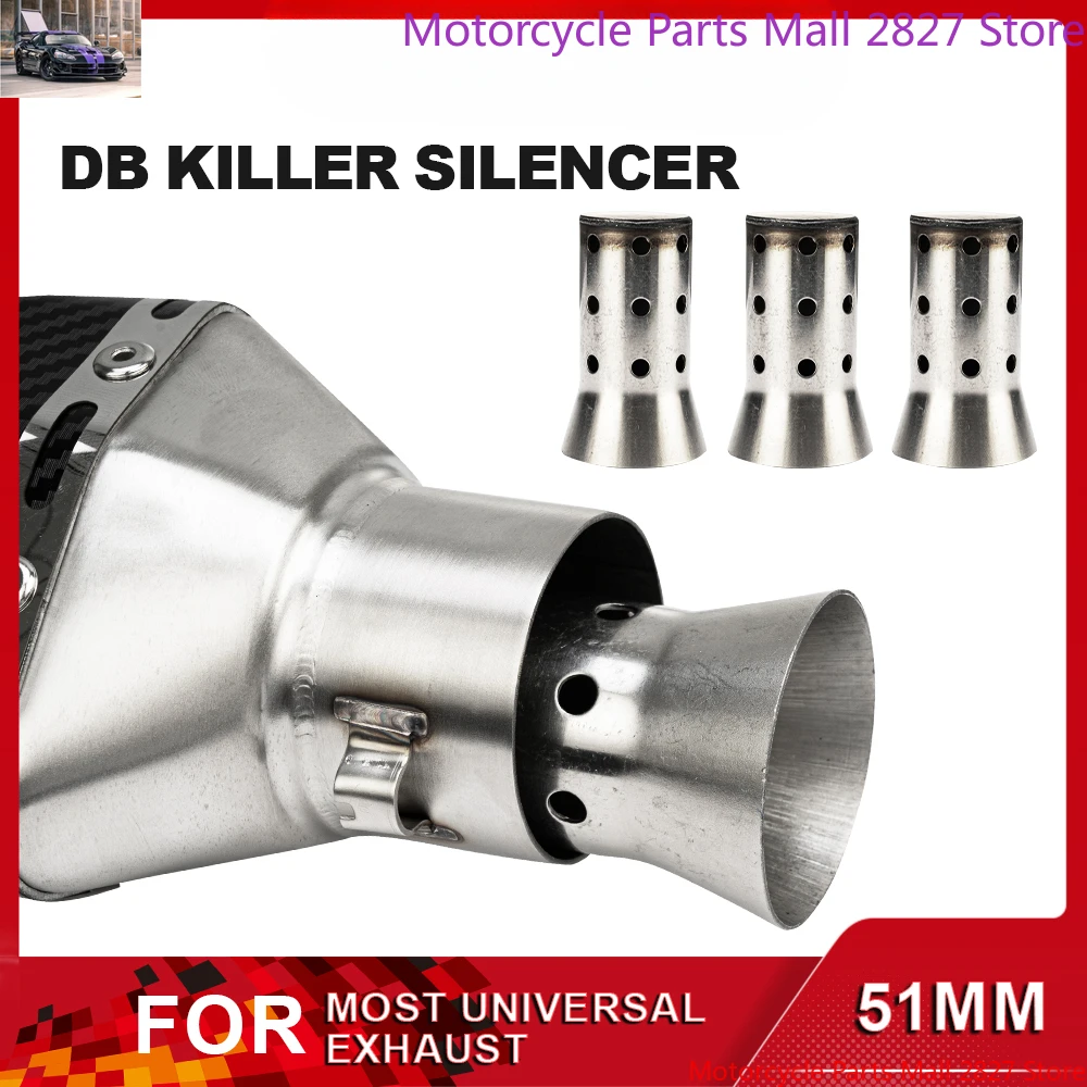 Universal-Motorcycle-Exhaust-Muffler-DB-Killer-Silencer-Noise-Sound ...