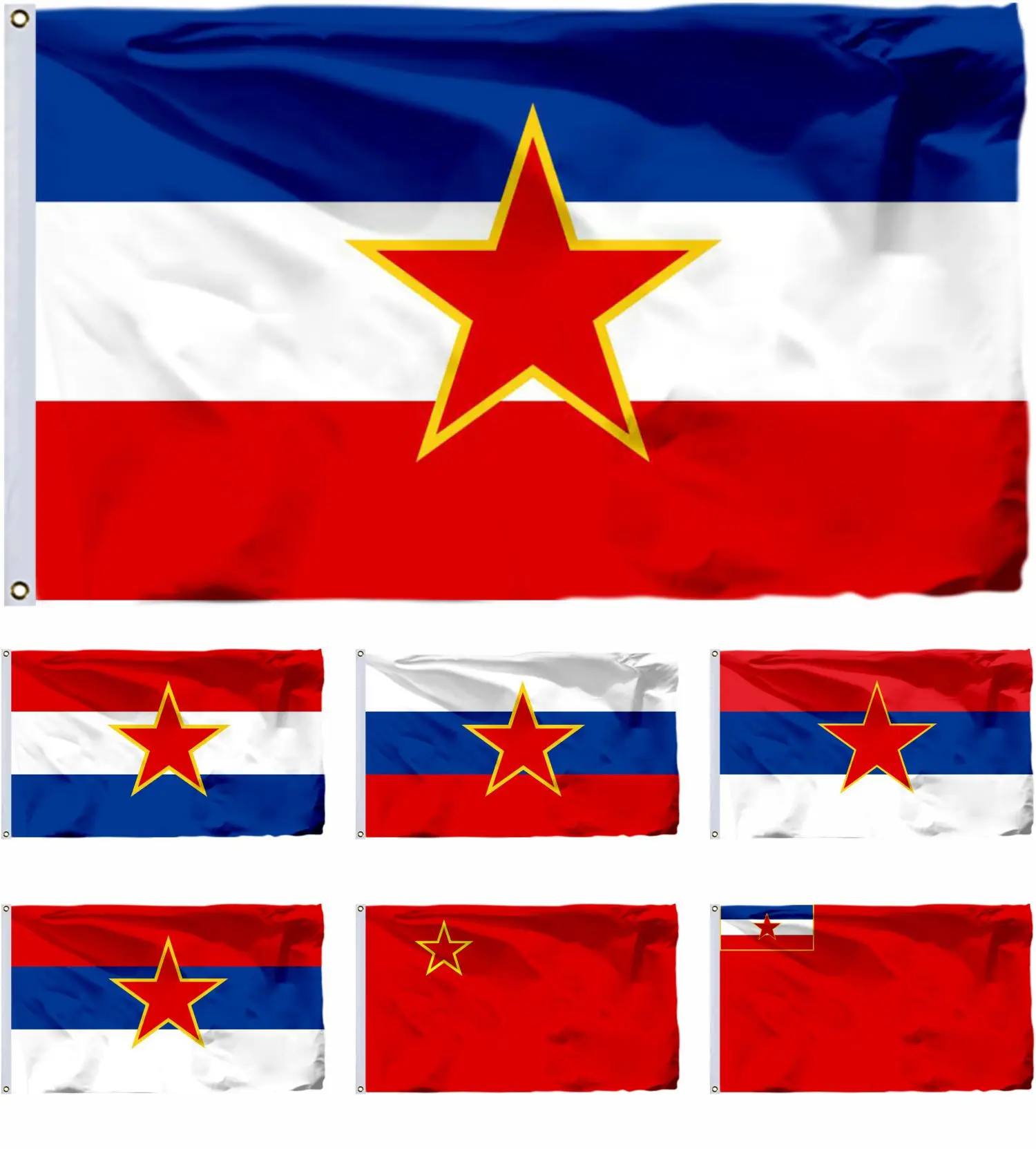 Former-Yugoslavia-member-states-Flag-2x3ft-SR-Croatia-Flags-3X5FT-And ...