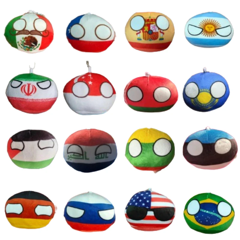 10cm-Country-Ball-Plush-Toys-70-Styles-Polandball-Pendant-Country-Balls ...