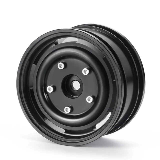 MIBIDAO Metal 1.9 Wheel Rim Wheel Hub for 1/10 RC Crawler Axial SCX10 ...