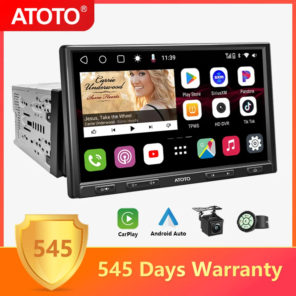 ATOTO-S8-Pro-10-inch-Car-Stereo-Bluetooth-Touchscreen-Head-Unit-Apple ...