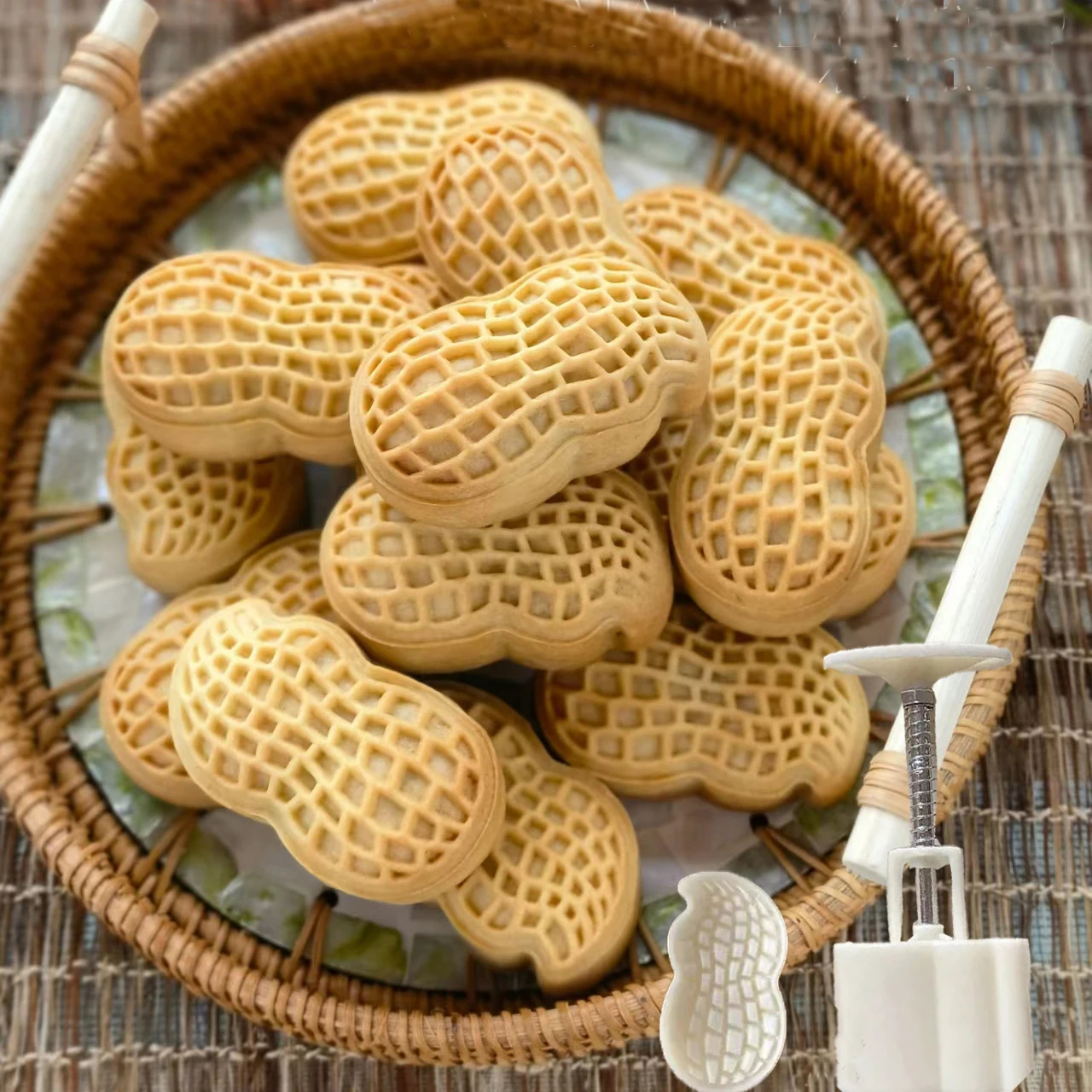 30g-50g-75g-Mini-Peanut-Shape-Moon-Cake-Mold-Cookie-Cutter-Frame ...