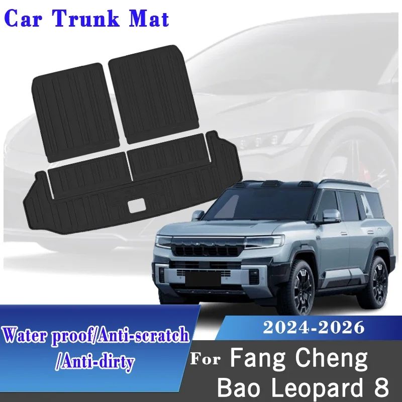 Car Trunk Mats For BYD Fangchengbao Fang Cheng Bao 8 Leopard 8 2024 ...