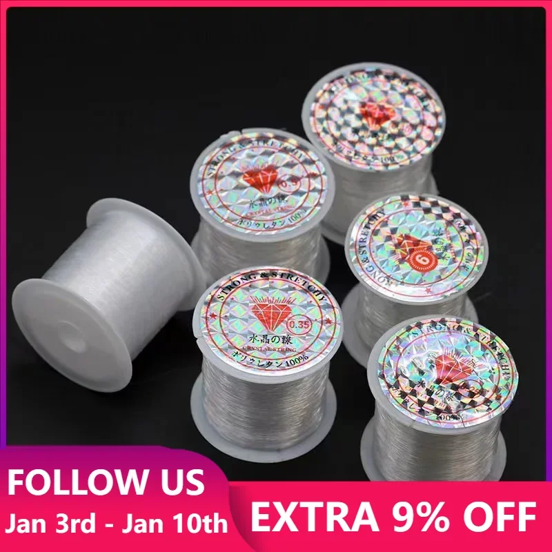 Cord-n-Manual-de-nailon-transparente-para-fabricaci-n-de-joyas-cuerda ...