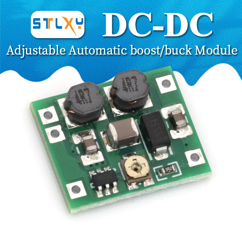 DC-DC buck boost converter module 5V 6V 9V 12V 700ma/5W automatic ...