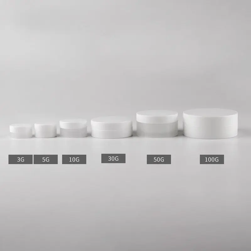 Wholesale-3g-5g-10g-30g-50g-100g-PP-White-Clear-Concave-Bottom-Cream ...