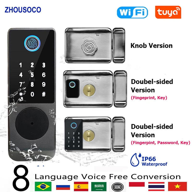 Tuya-Wifi-Smart-Door-Lock-Biometric-Fingerprint-APP-Remote-Unlock-Card-Passcode-Key-Outdoor ...