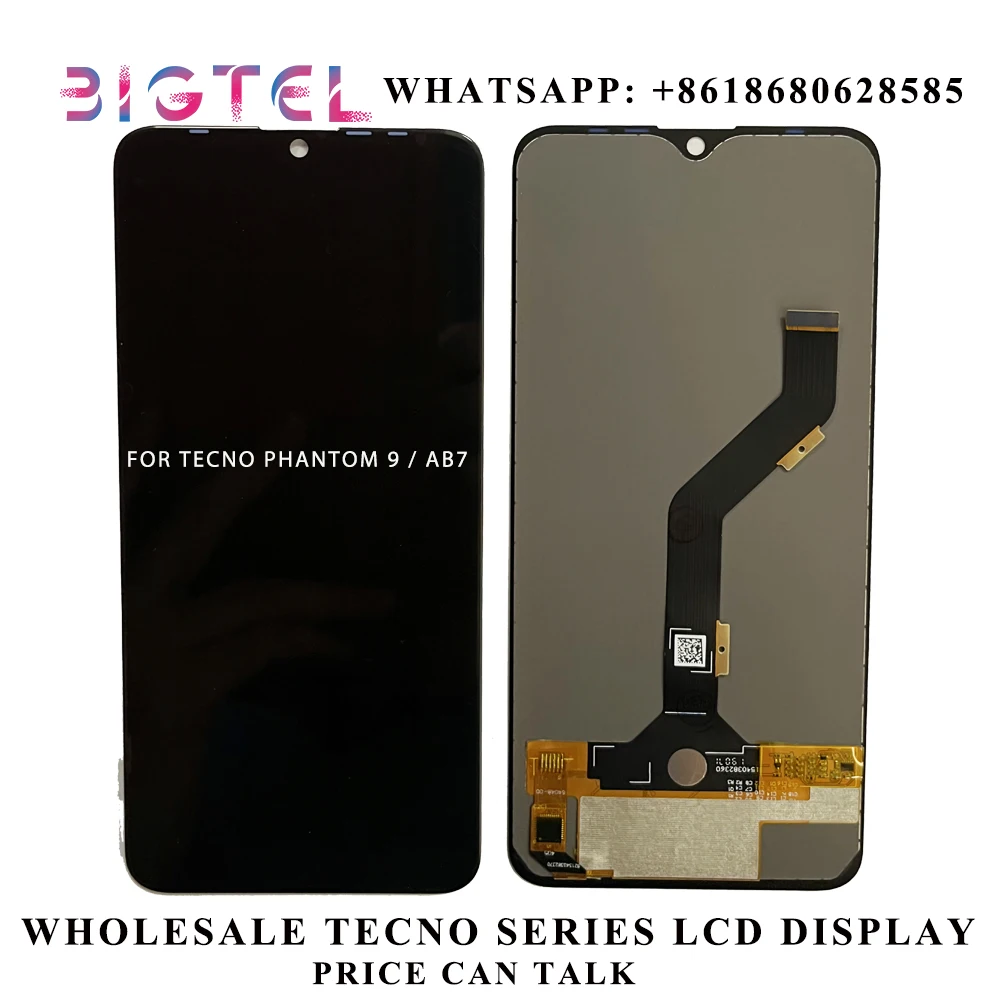 Amoled Replacement For Tecno Ab7 Phantom 9 Mobile Phone Lcd Display ...