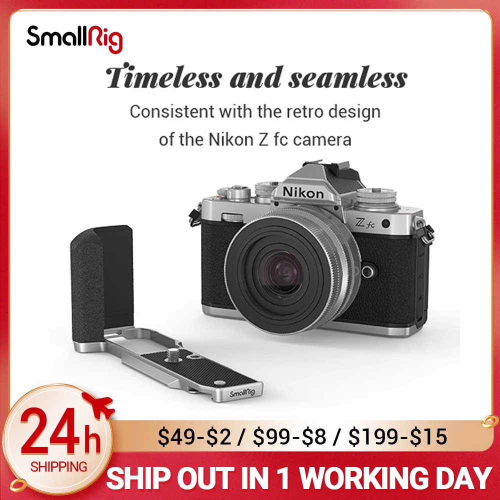 Smallrig L Shape Camera Cage Rig Grip For Nikon Z Fc Camera 1/4 ...