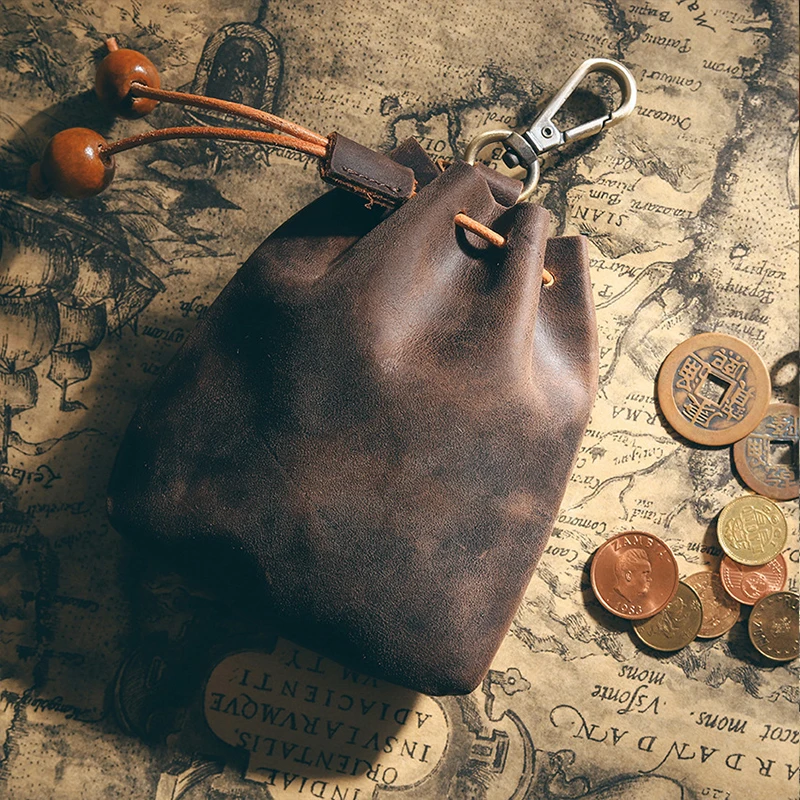Vintage-Coin-Purse-Men-Women-Genuine-Leather-Mini-Coin-Wallet-Money ...