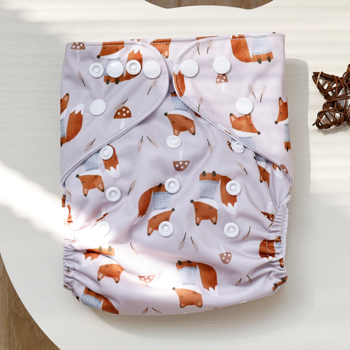 Waterproof Washable Baby Cloth Diaper Reusbable Dry Fast Suede Cloth ...