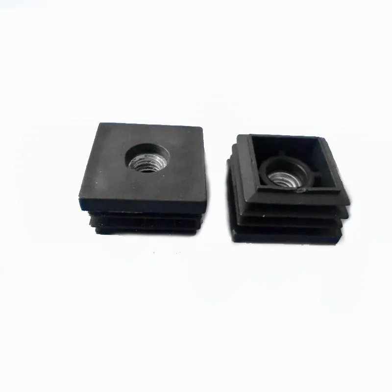 M8-pre-embedded-nut-square-tube-plug-blank-tube-insert-furniture-caster ...