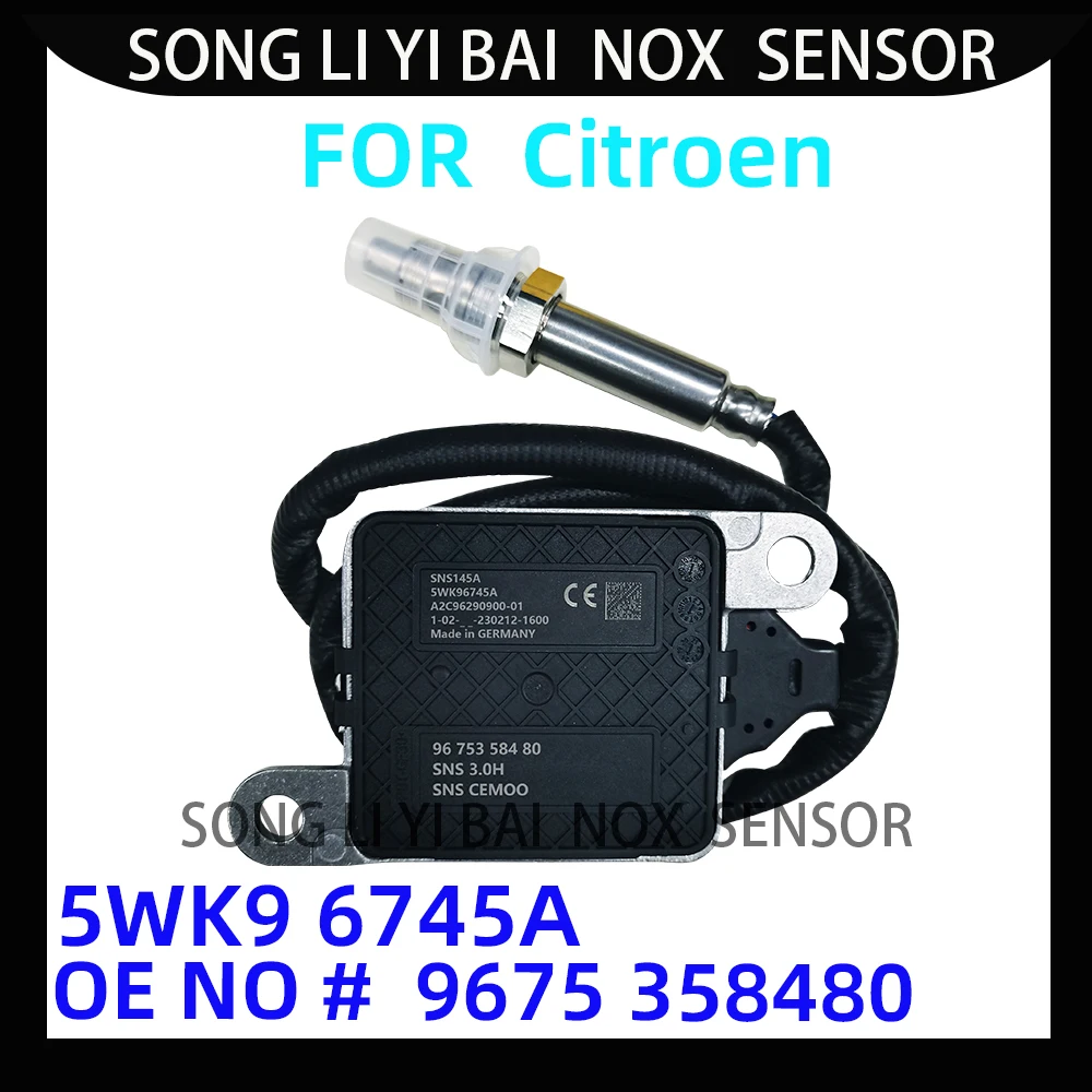 5WK96745A-9675358480-Original-New-Nitrogen-Oxygen-NOx-Sensor-For ...