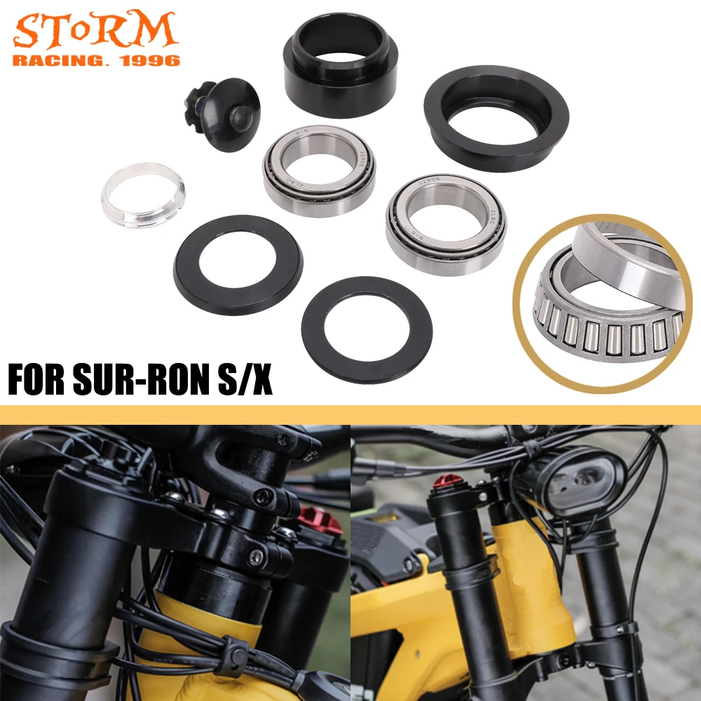 Surron Tapered Headset Upgrade OTOM Motocross Sur-Ron Bearing Kit Para ...