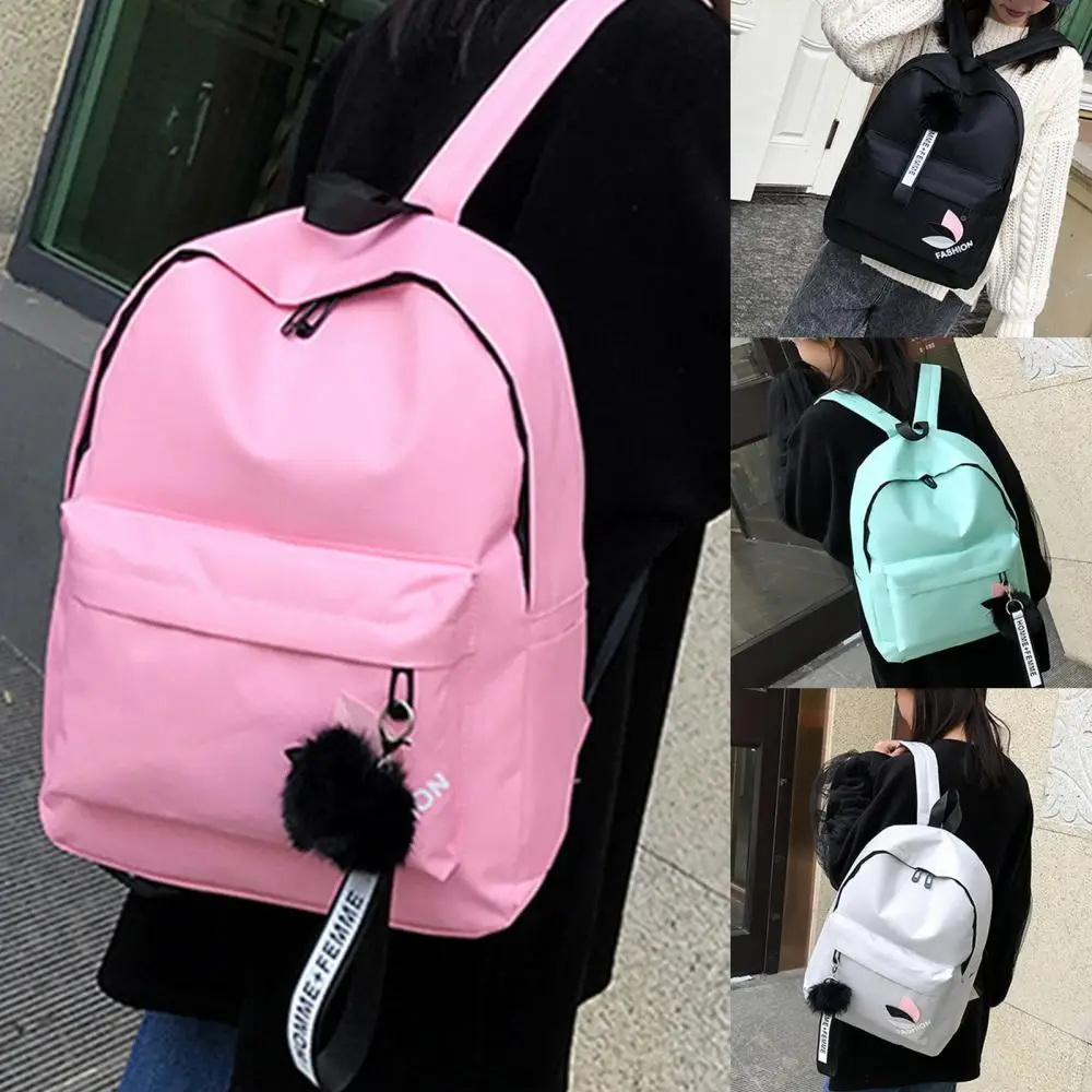 Fashion Korean Canvas Backpack Women Girl | Korean Style Canvas ...