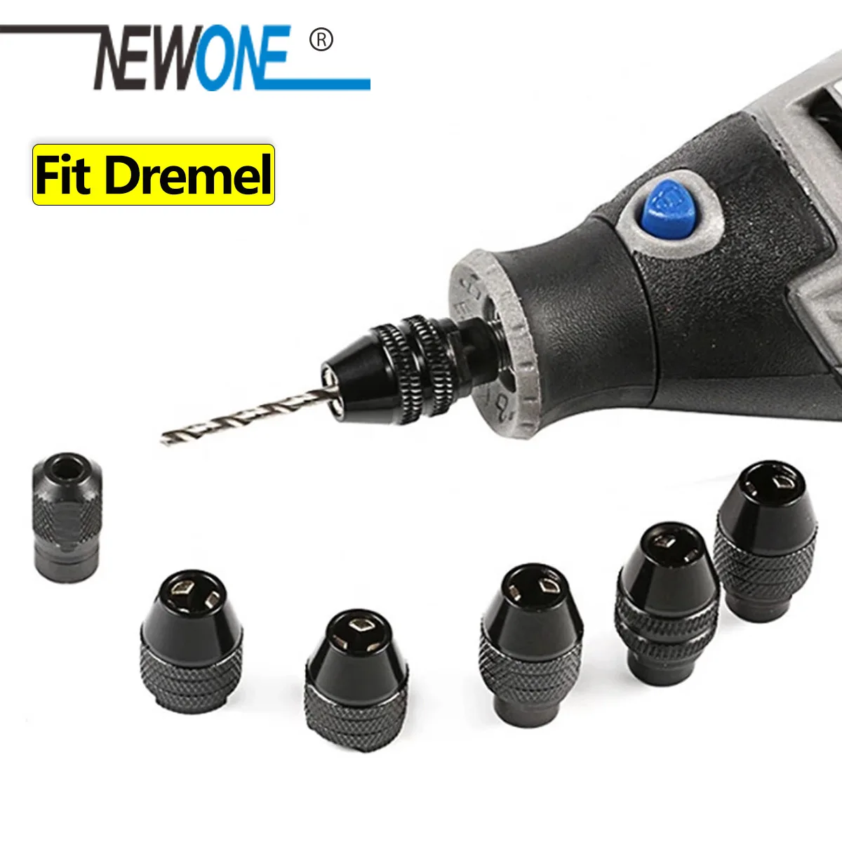 M8/m7 Mini Drill Chuck Accessory For Dremel Rotary Tool And Mini Grinder Drill Chuck 0.5-3.2mm ...