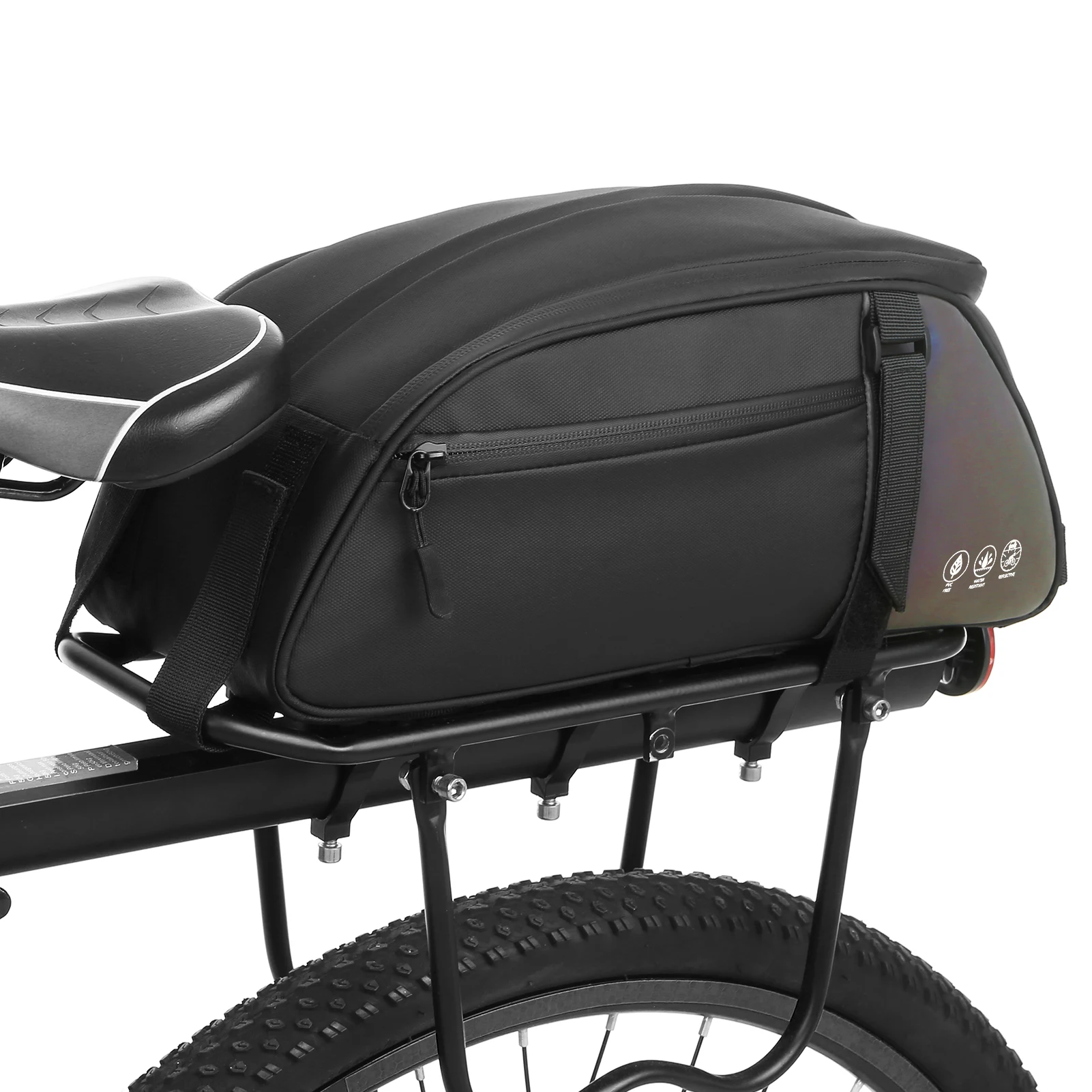 Waterproof-Bike-Rear-Rack-Bag-Bicycle-Carrier-Cycling-Rear-Rack-Should ...