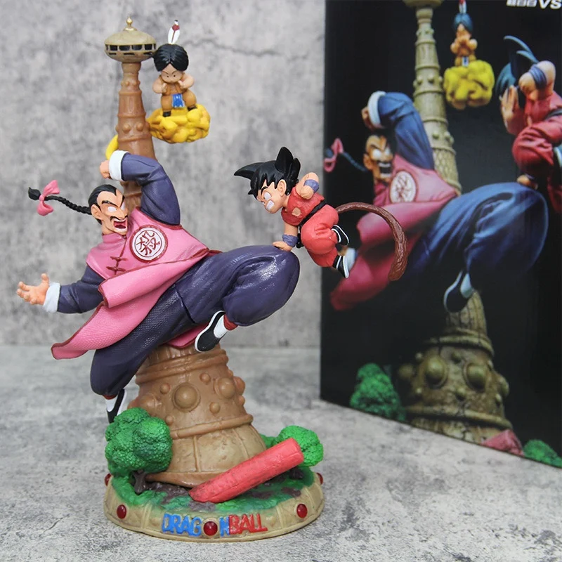 28cm-Dragon-Ball-Manga-Anime-Goku-Figures-Gk-Tao-Pai-Pai-Son-Goku-Karin ...