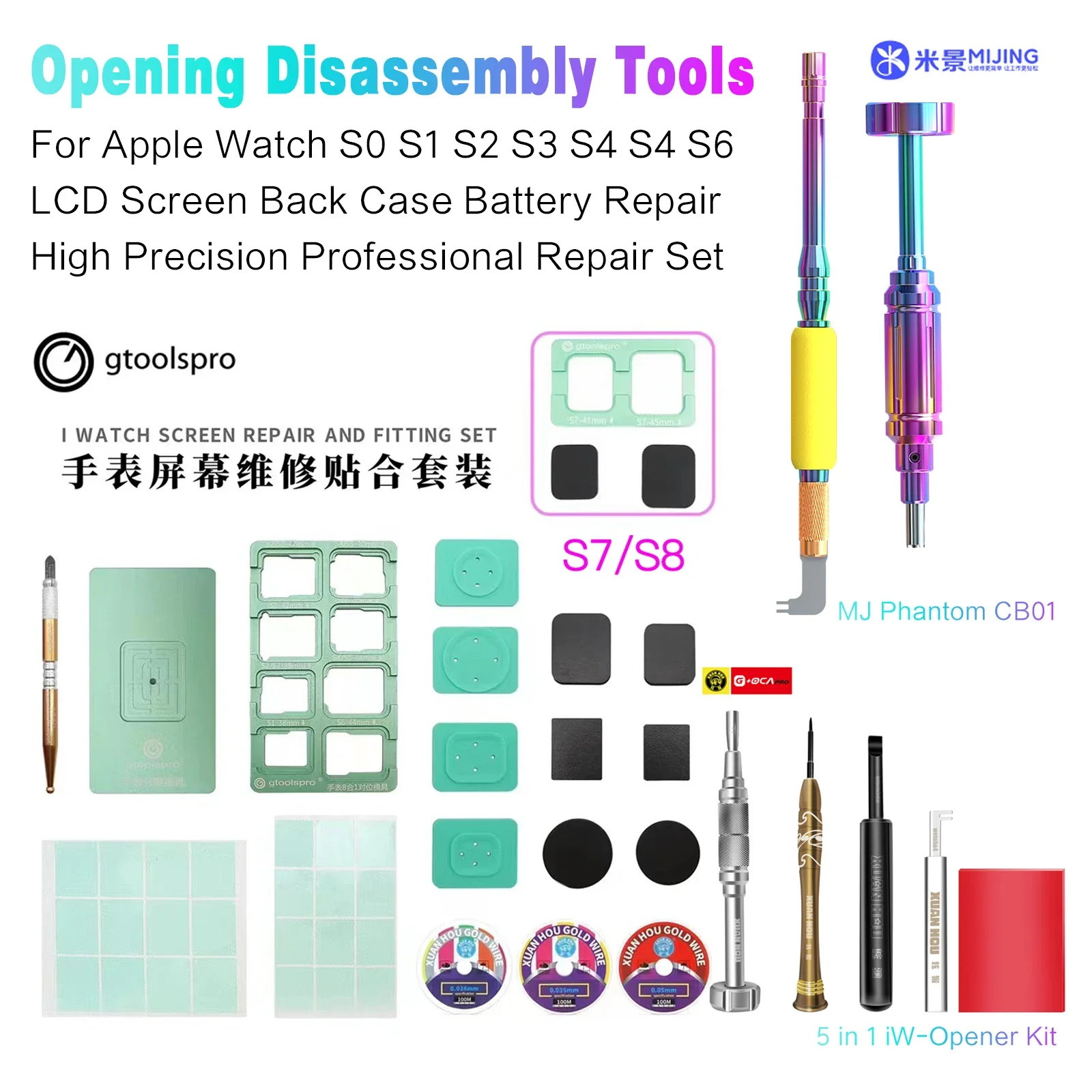 Watch-Opening-Multi-Tools-Kit-For-Apple-Watch-LCD-Screen-Back-Case ...