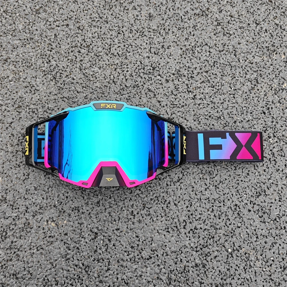 FXR-Ski-Goggles-Double-Layers-Anti-fog-UV400-Snowboard-Snow-Goggles ...
