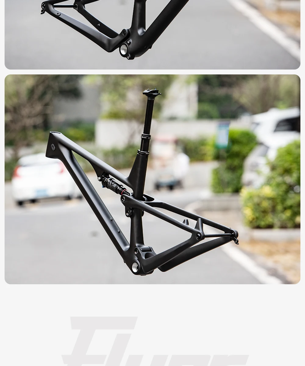 LEXON FLYER Full Suspension Carbon MTB Frames 29er 15.5/17.5/19/21 ...