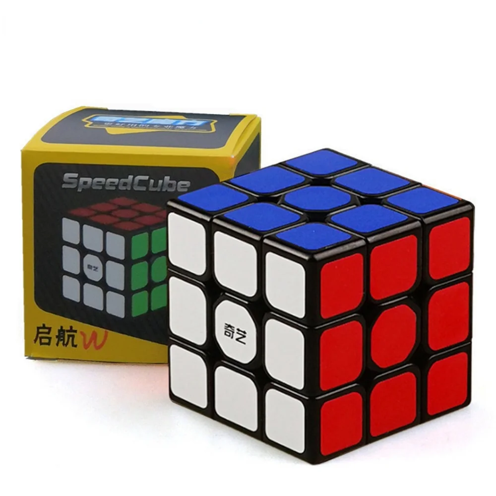 Qiyi-3x3-Magic-Cube-Stickerless-Speed-Cube-Antistress-Rubicks-Cube-3x3x3-Puzzle-Cubo-Magico-Toy ...