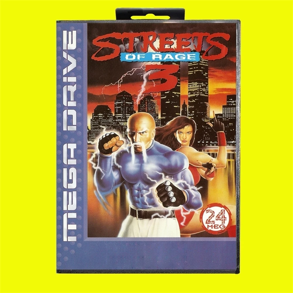 Streets-Of-Rage-3-MD-Game-Card-16-Bit-EUR-Cover-For-Sega-MegaDrive ...