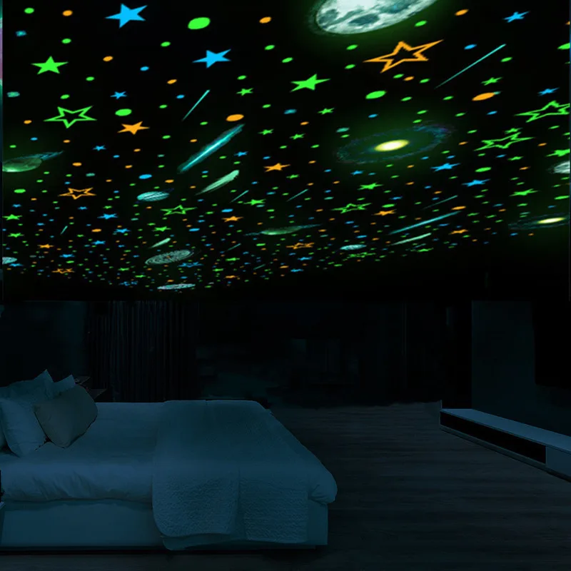 Glow In The Dark Stars Room Ideas