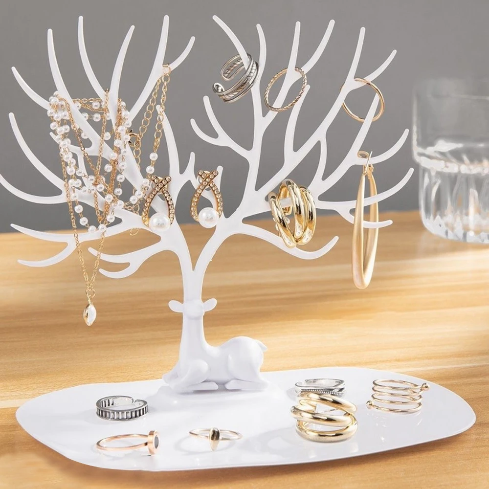 Antlers-J-ias-Display-Stand-Colar-Brincos-An-is-Bandeja-Rack-De ...