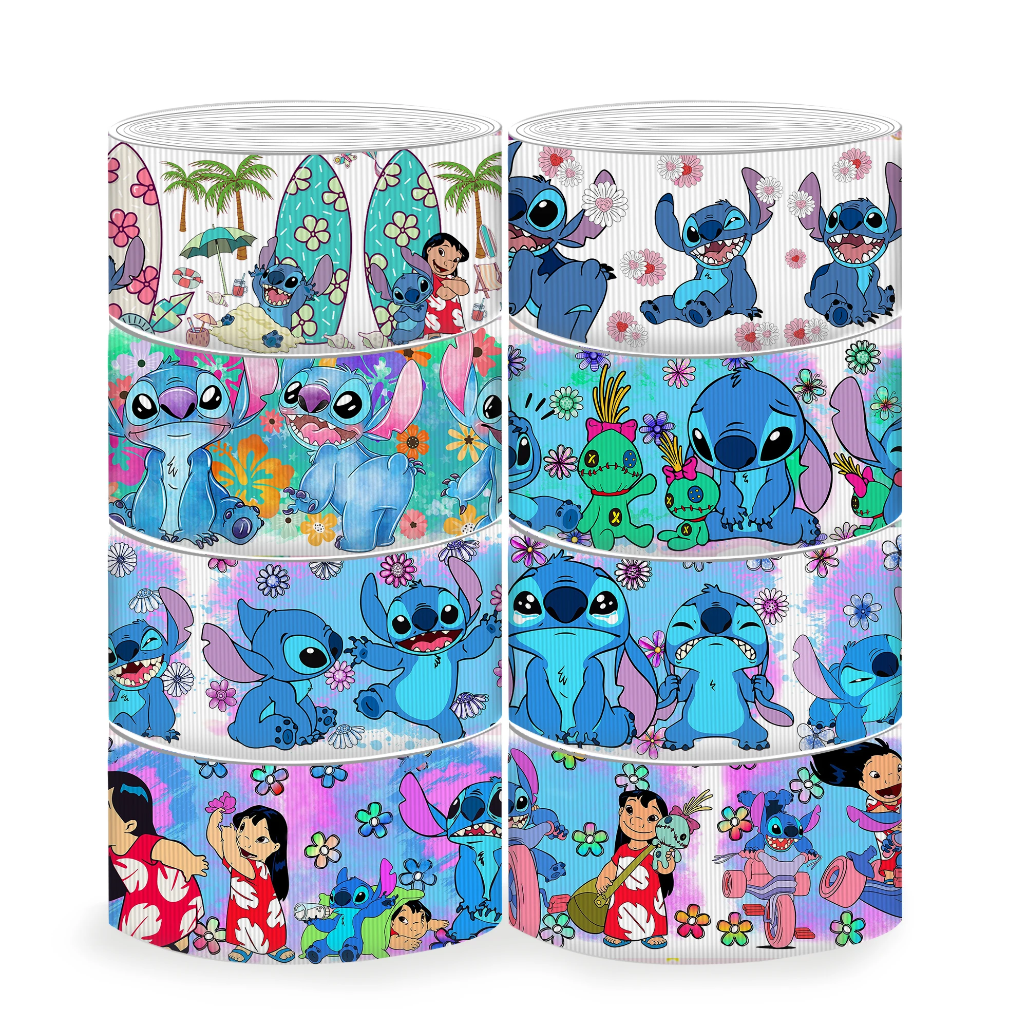 Disney-Cinta-de-Lilo-y-Stitch-de-grogr-n-tela-para-envolver-regalos ...