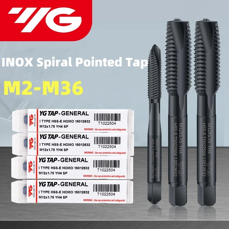 1PCS-South-Korea-YG-HSSE-INOX-Metric-Spiral-Pointed-Tap ...